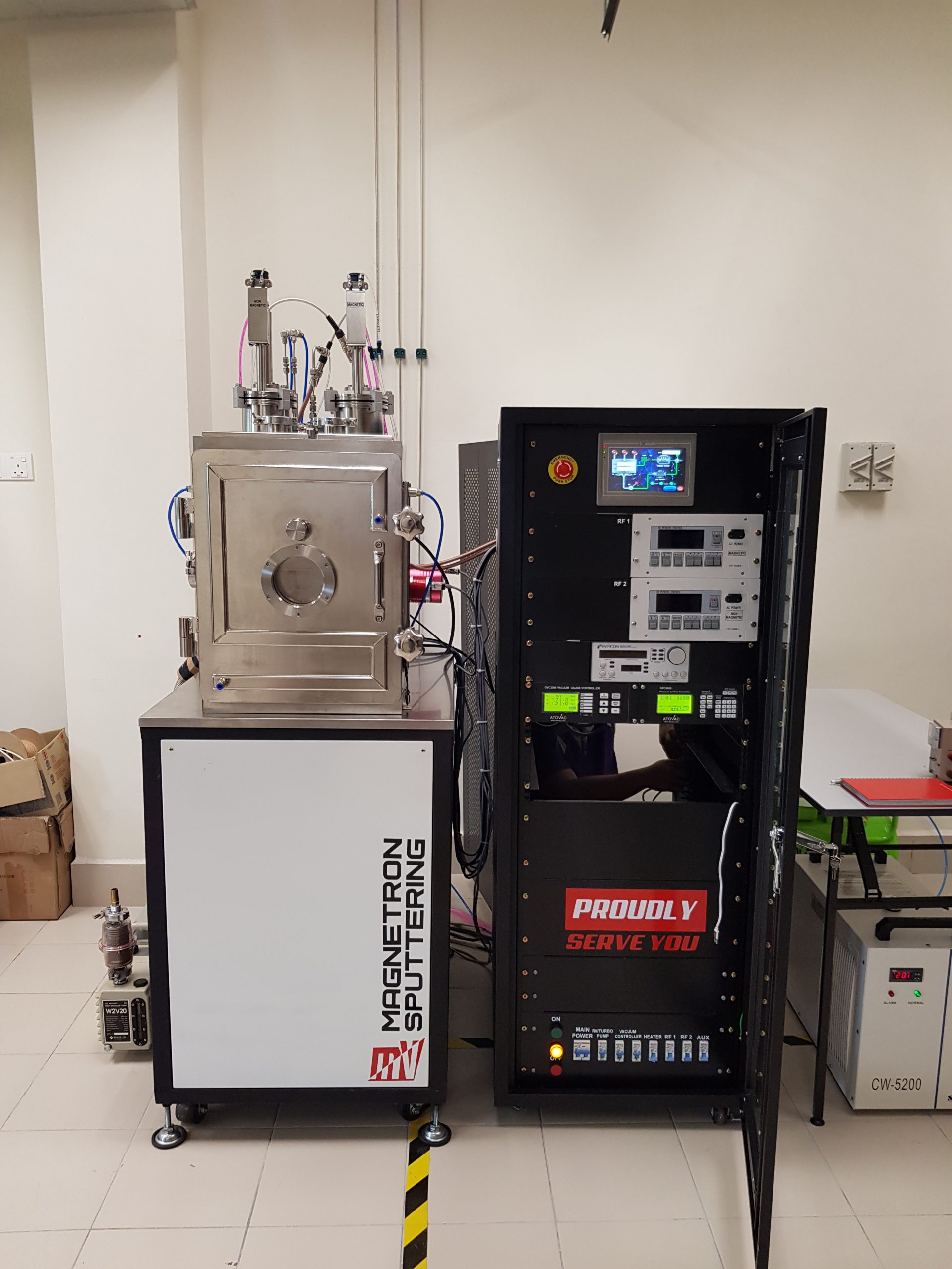 Magnetron Sputtering System - MV LAB